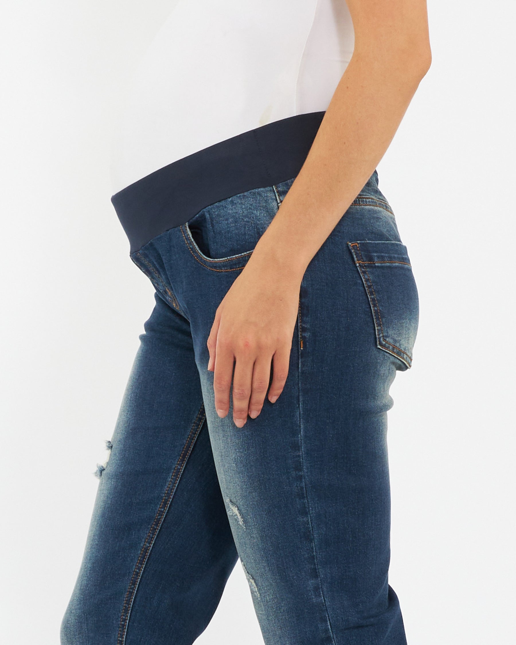 Baxter Boyfriend Jean - Indigo Fade